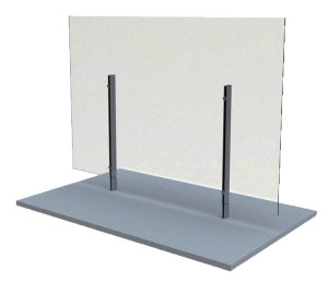 Desk and Counter Top Barriers - Office Furniture EZ