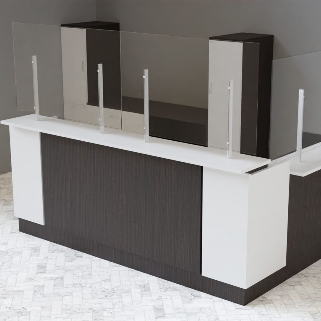 Desk and Counter Top Barriers - Office Furniture EZ