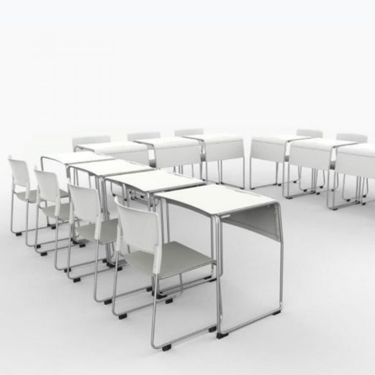 Small Stackable Kid's Desk - Zumi | Office Furniture EZ Denver