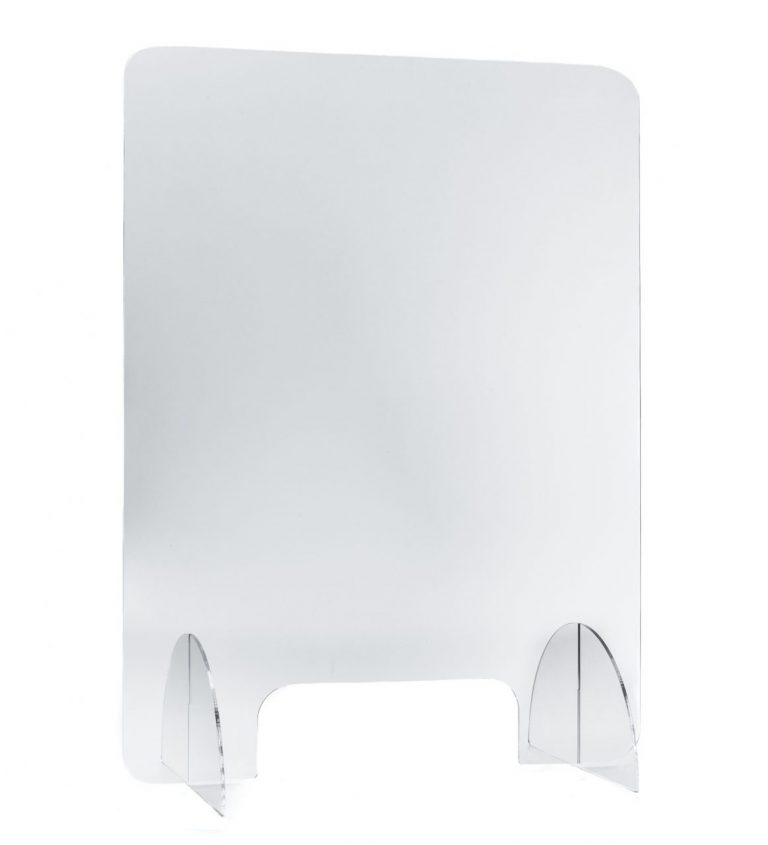 Freestanding Acrylic Barriers for Countertops | Office Furniture EZ