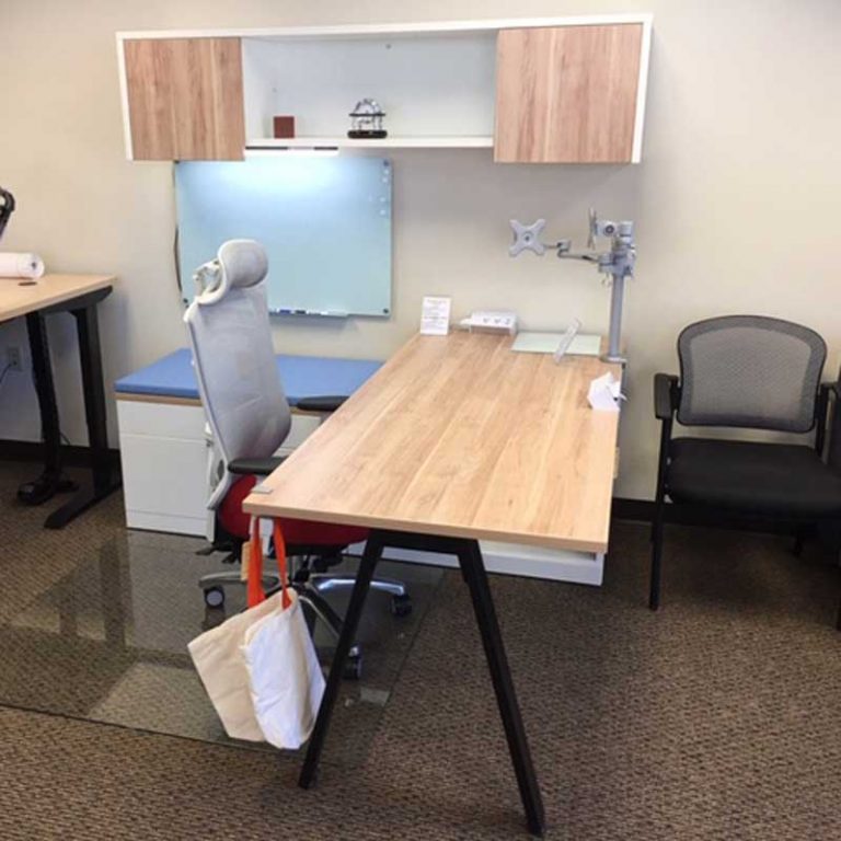 6x6 L-Shaped Desk With Storage | Office Furniture EZ