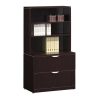 Two Drawer Lateral File & Bookcase Combo| Office Furniture EZ - Denver