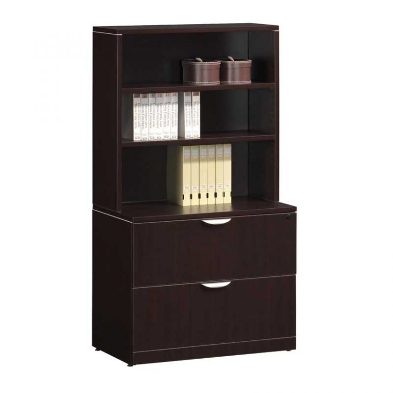 Two Drawer Lateral File & Bookcase Combo| Office Furniture EZ - Denver