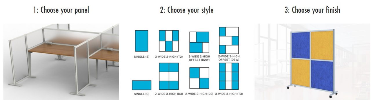Freestanding Screens and Barriers | Office Furniture EZ