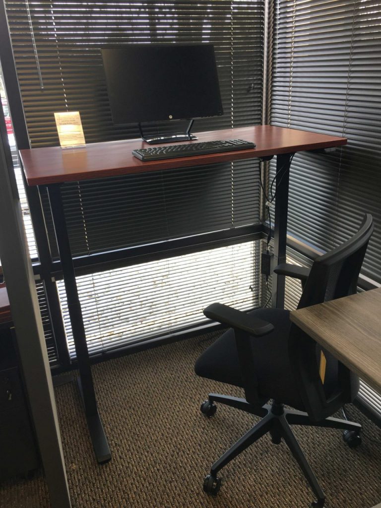2 Stage Height Adjustable Desk | Office Furniture EZ