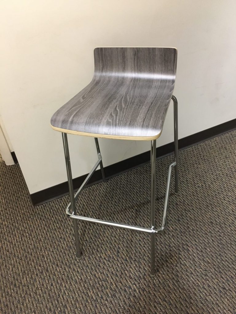 Used Office Chair: Bleeker Street Cafe Stool - Low Back - Office ...